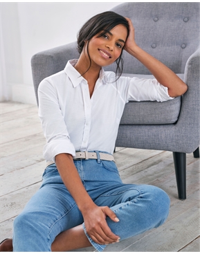 White | Cotton Shirt | Pure Collection
