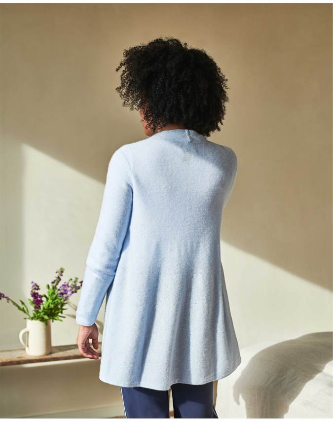 Cloud Blue | Gassato Swing Cardigan | Pure Collection