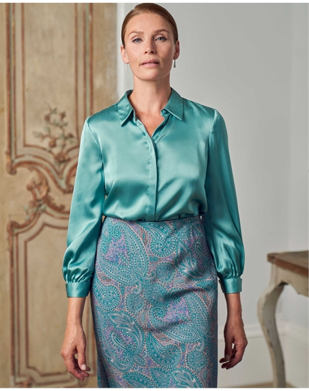 Womens Silk Shirts And Clothing | Pure Collection