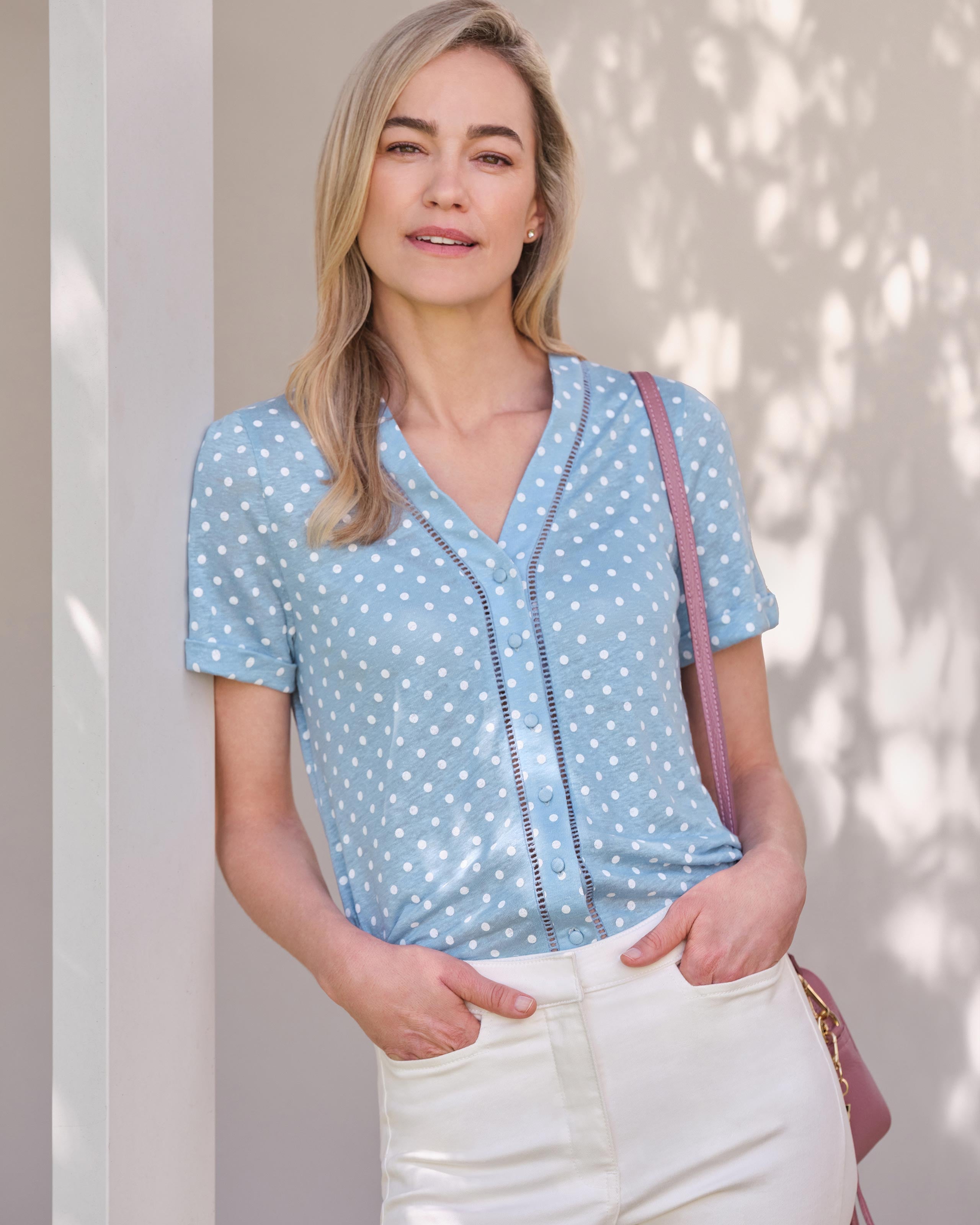 Womens Silk Blouses & Cotton Shirts | Pure Collection