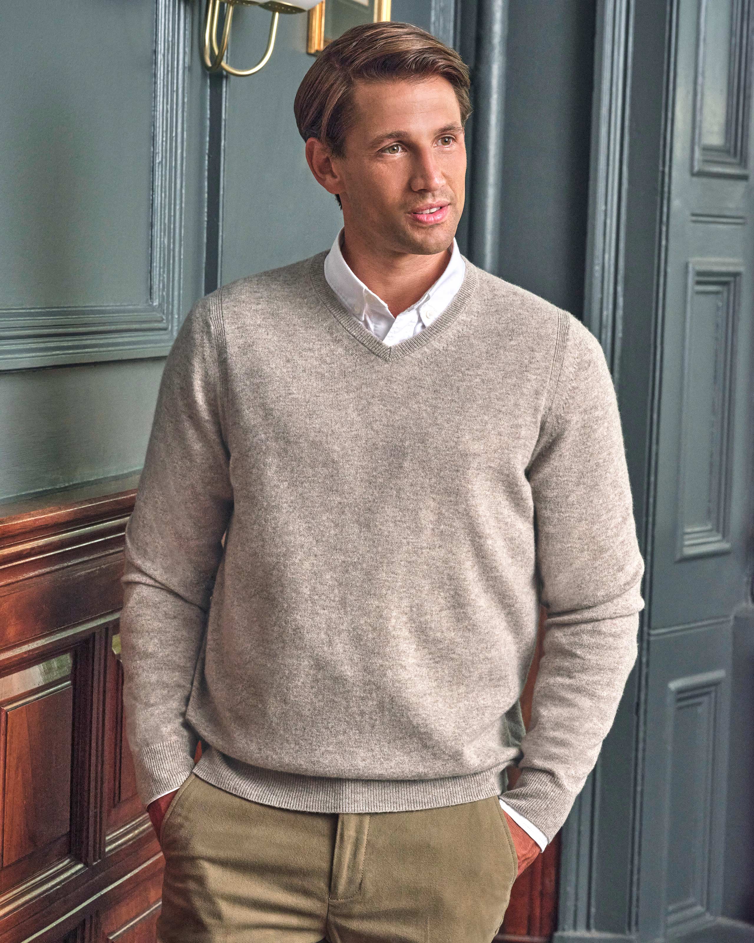 Mens Cashmere Sweaters and Jumpers | Pure Collection