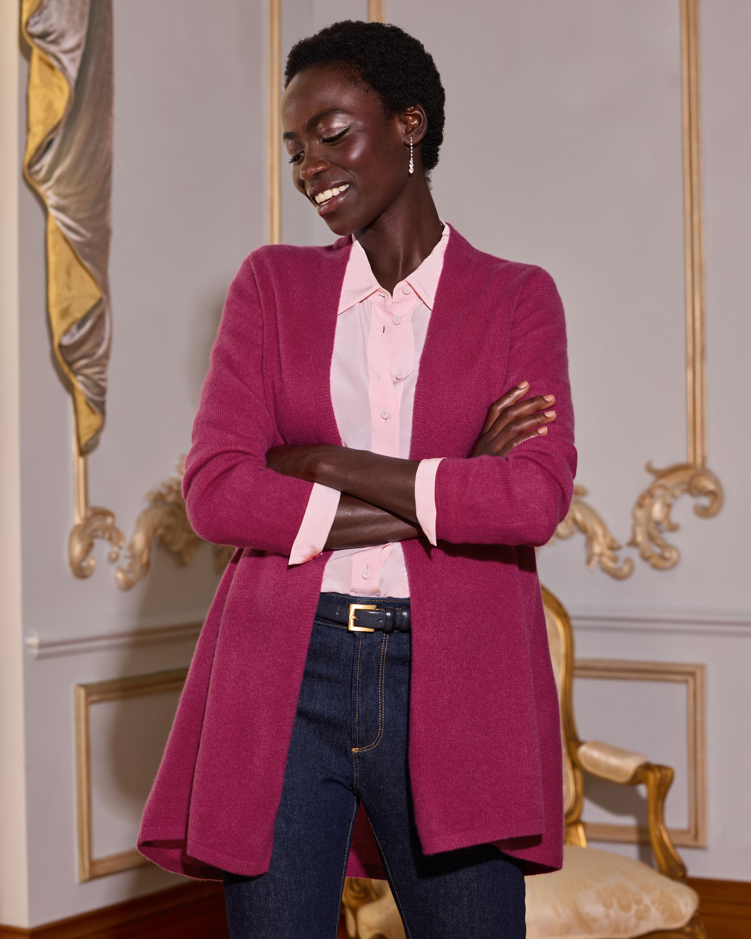 Luxury Cashmere Cardigans for Women | Pure Collection