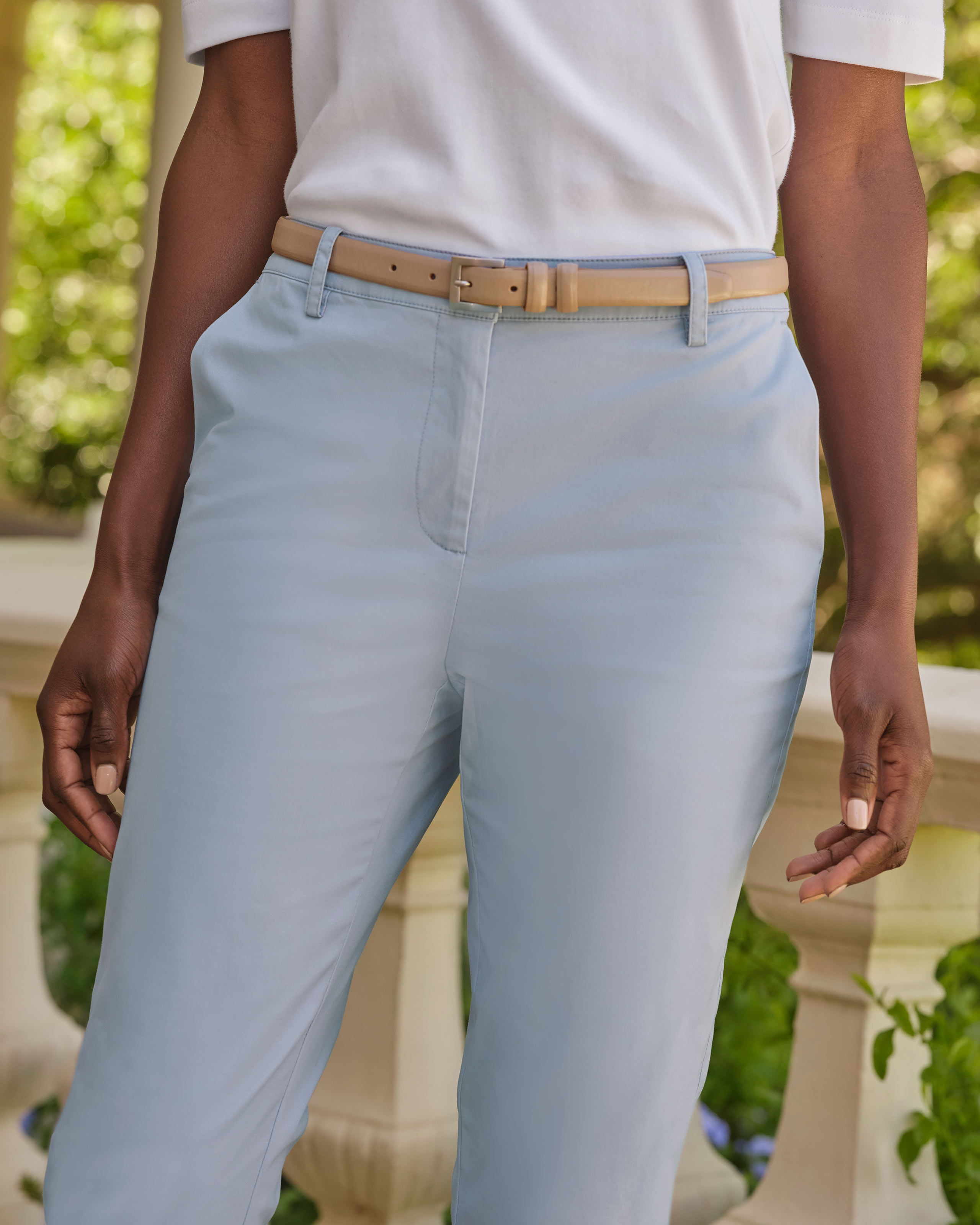 Powder Blue | Premium Cotton Trouser | Pure Collection