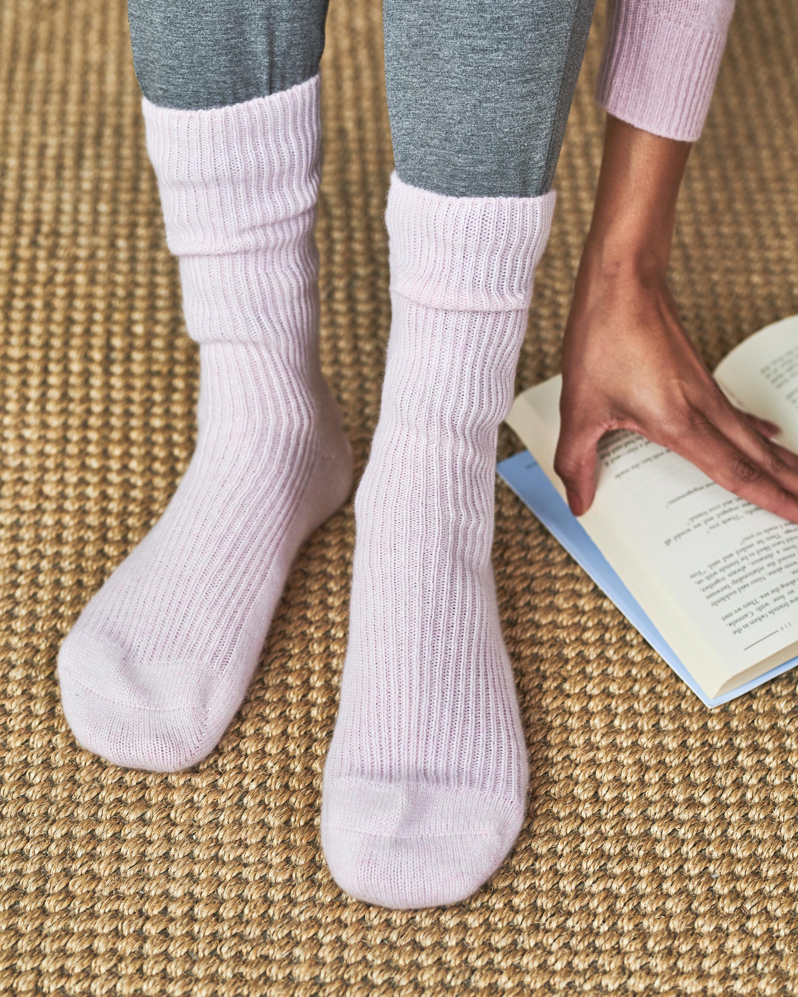 Luxury Sheepskin Slippers and Cashmere Socks | Pure Collection