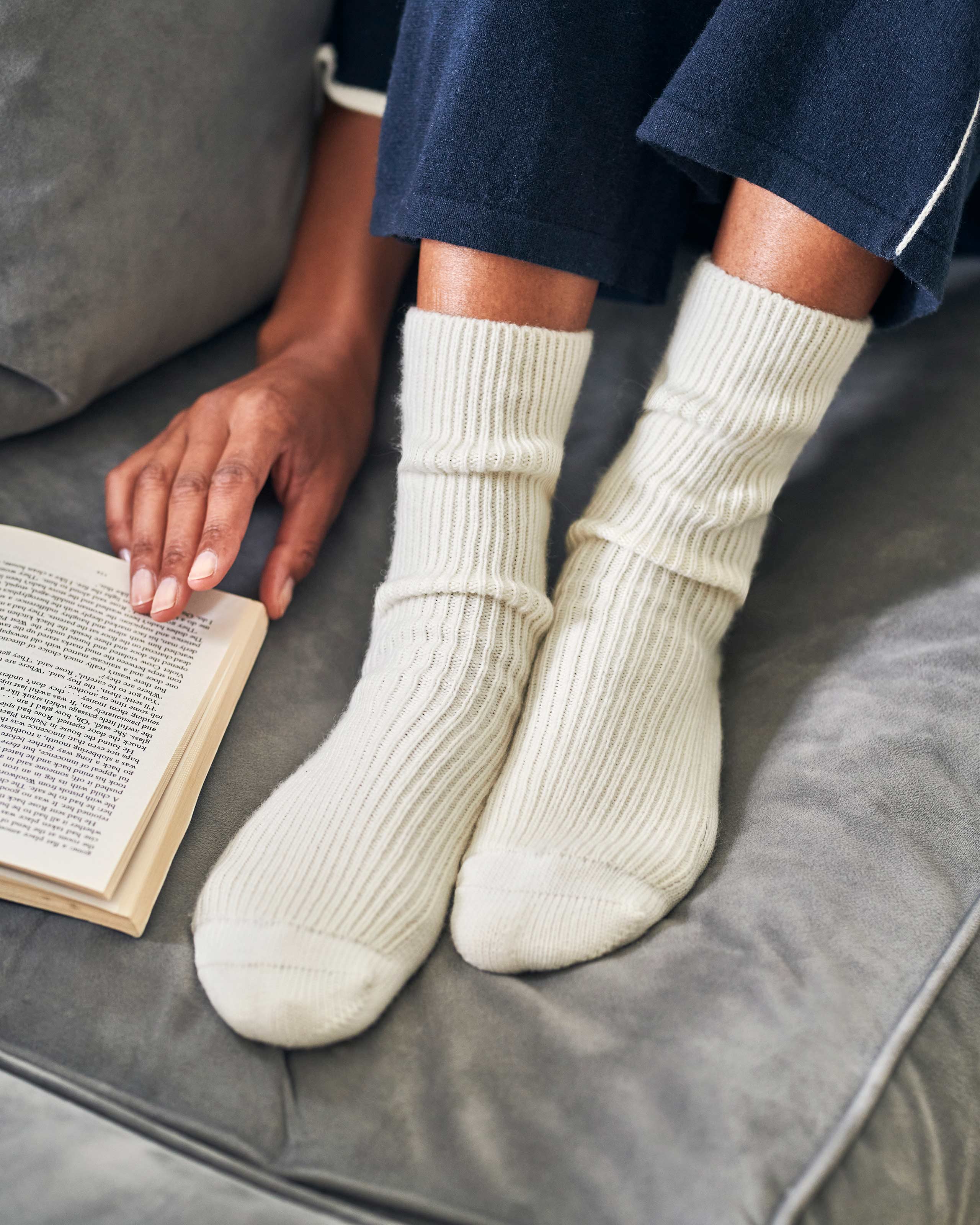 Luxury Cashmere Socks | Pure Collection
