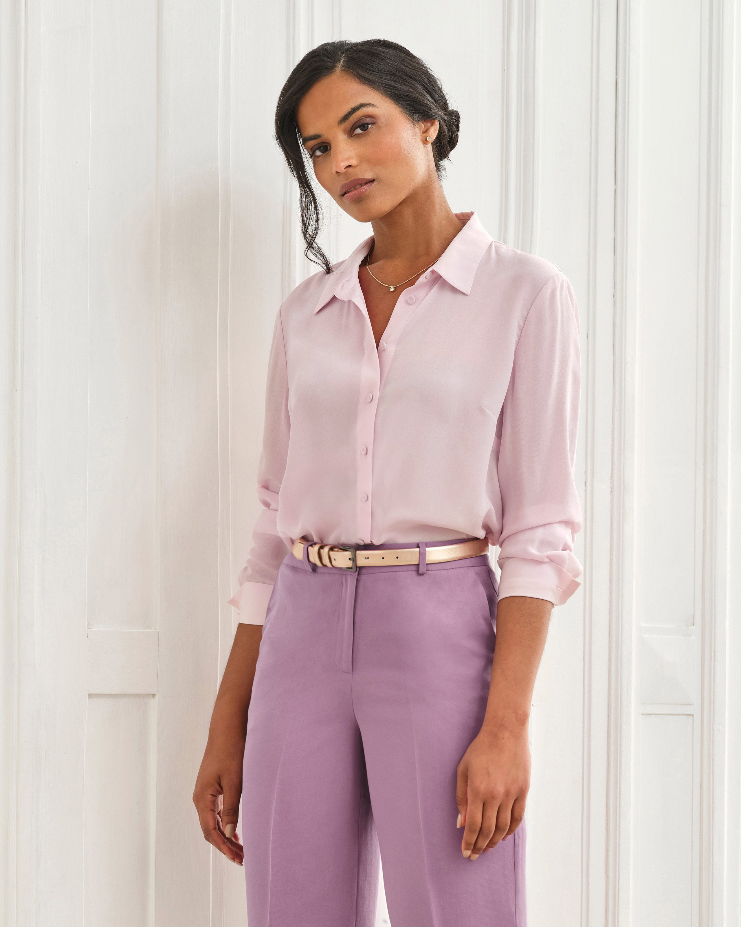 Womens Silk Shirts And Clothing | Pure Collection