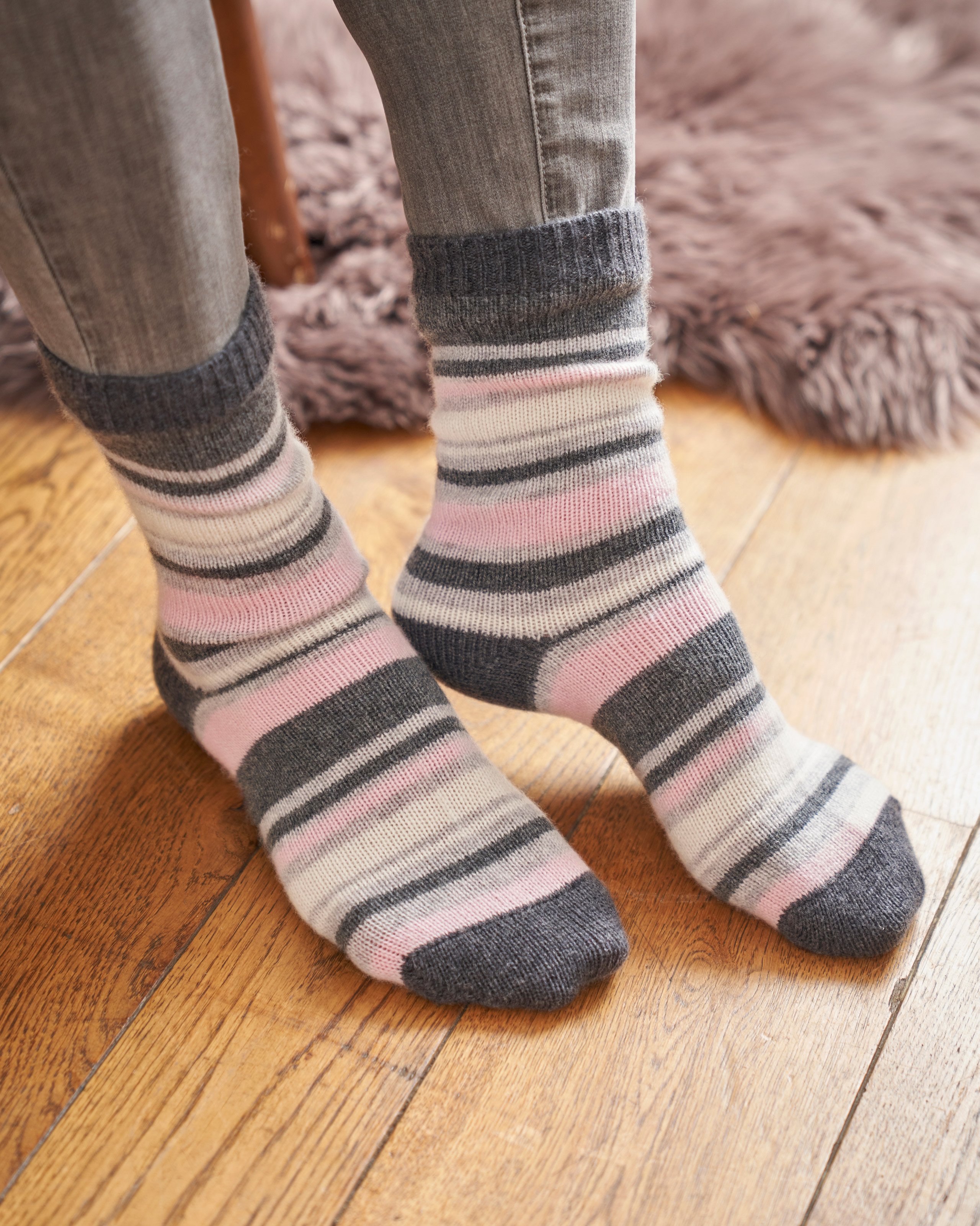 Luxury Sheepskin Slippers and Cashmere Socks | Pure Collection