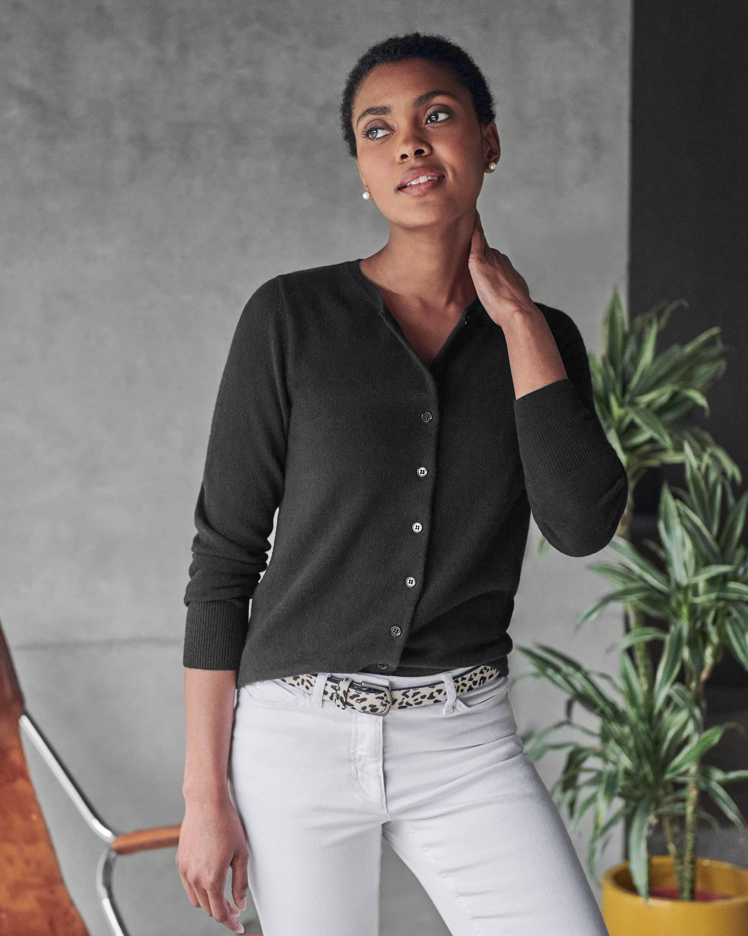 Luxury Cashmere Cardigans for Women | Pure Collection