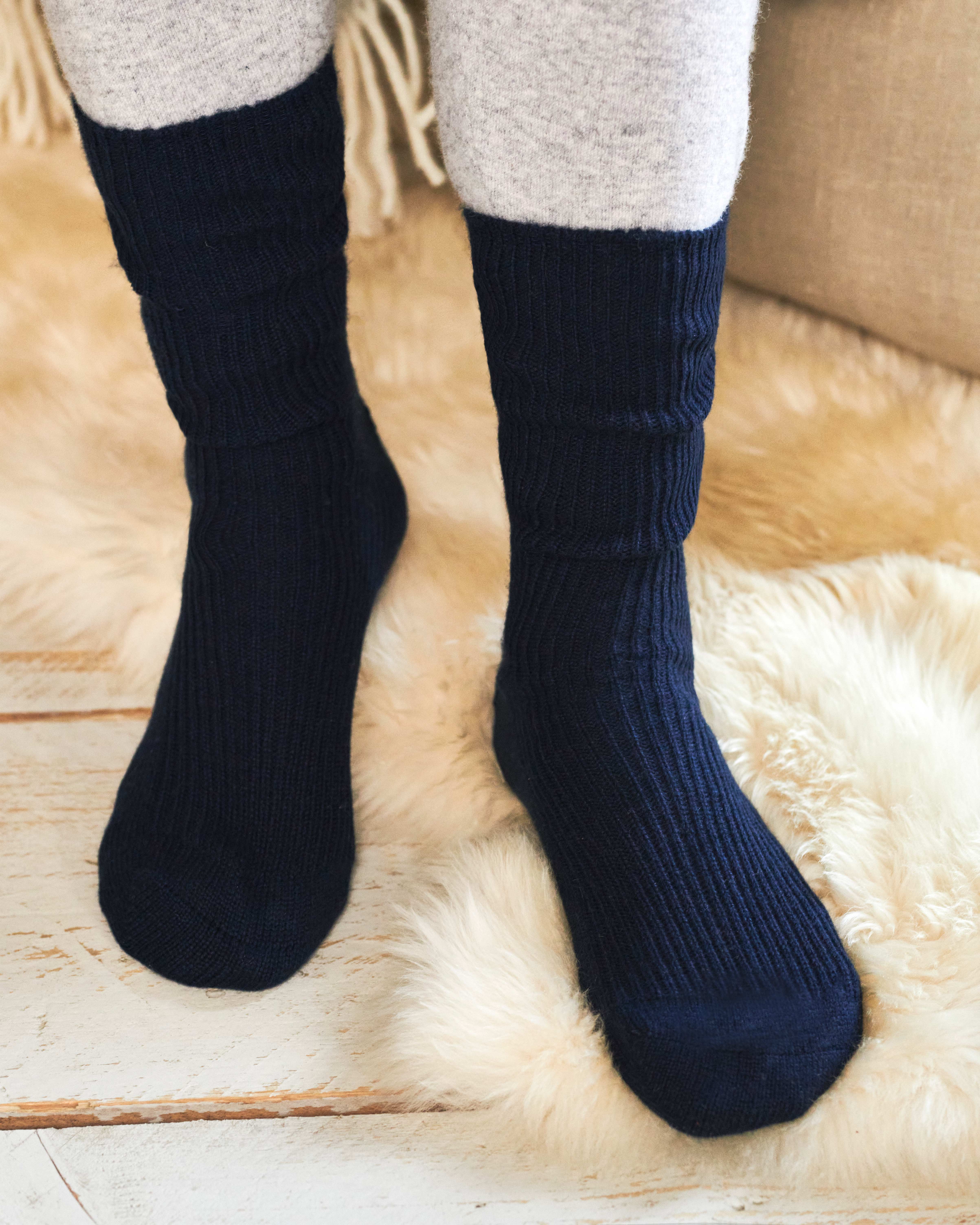 Luxury Sheepskin Slippers and Cashmere Socks | Pure Collection