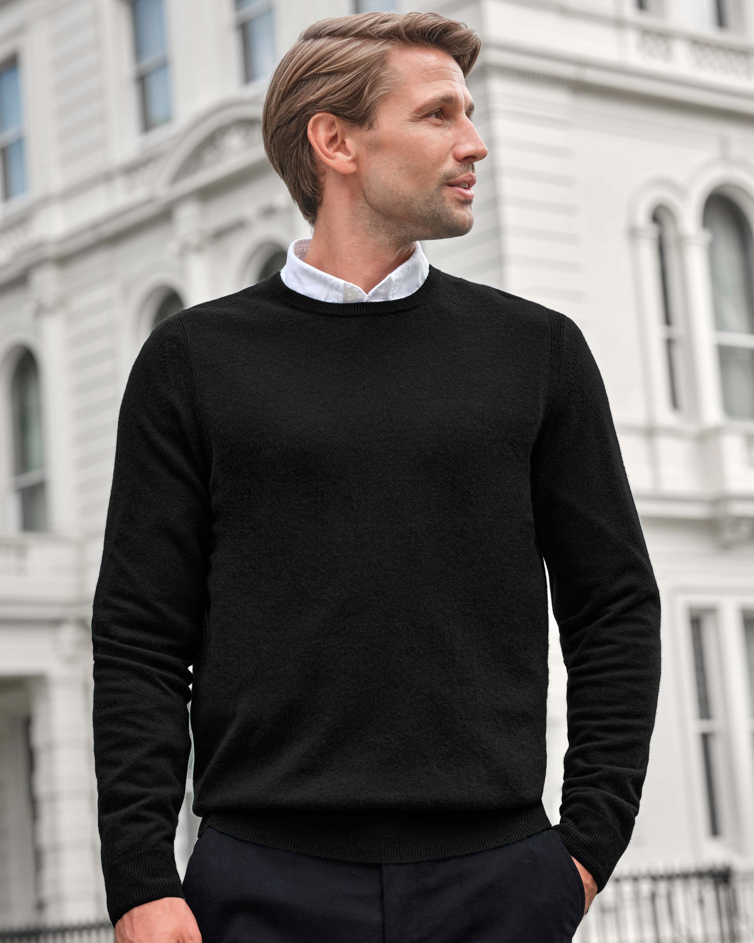 Mens Cashmere Sweaters and Jumpers | Pure Collection