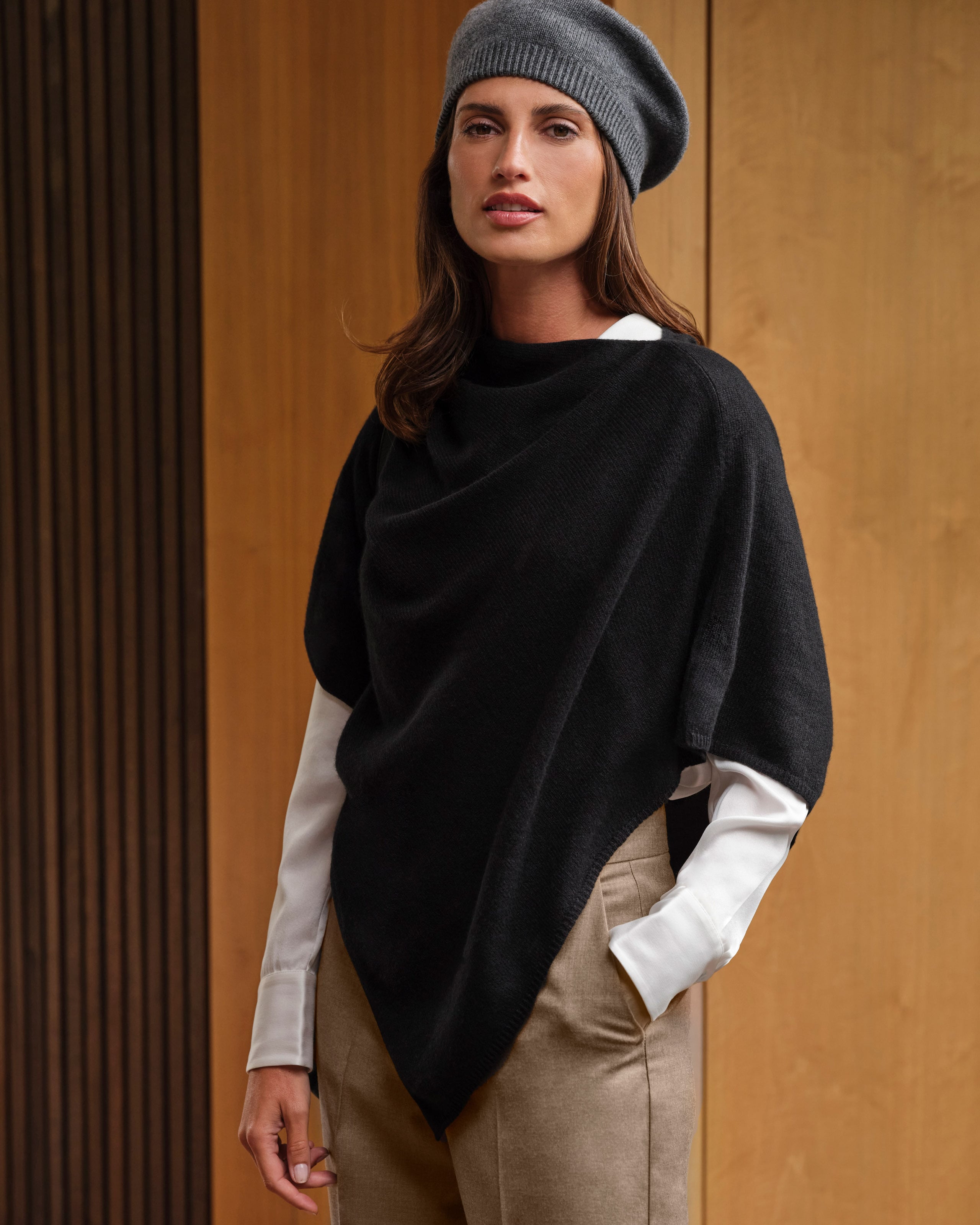 Womens Cashmere Ponchos | Pure Collection