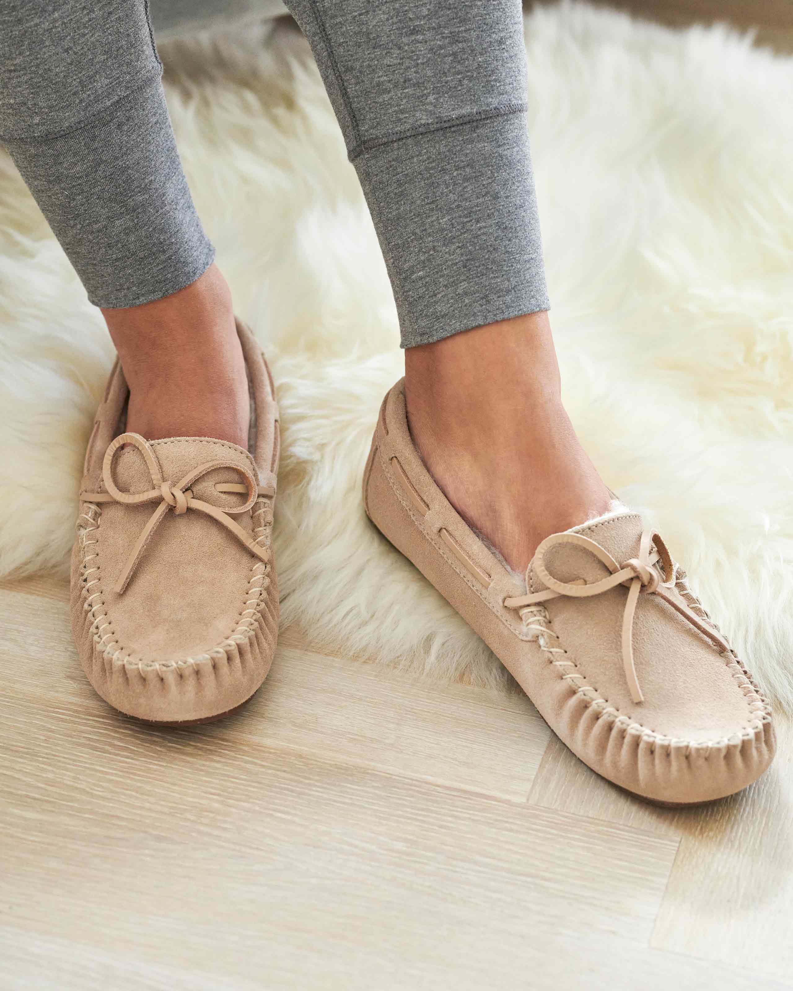 Luxury Sheepskin Slippers and Cashmere Socks | Pure Collection