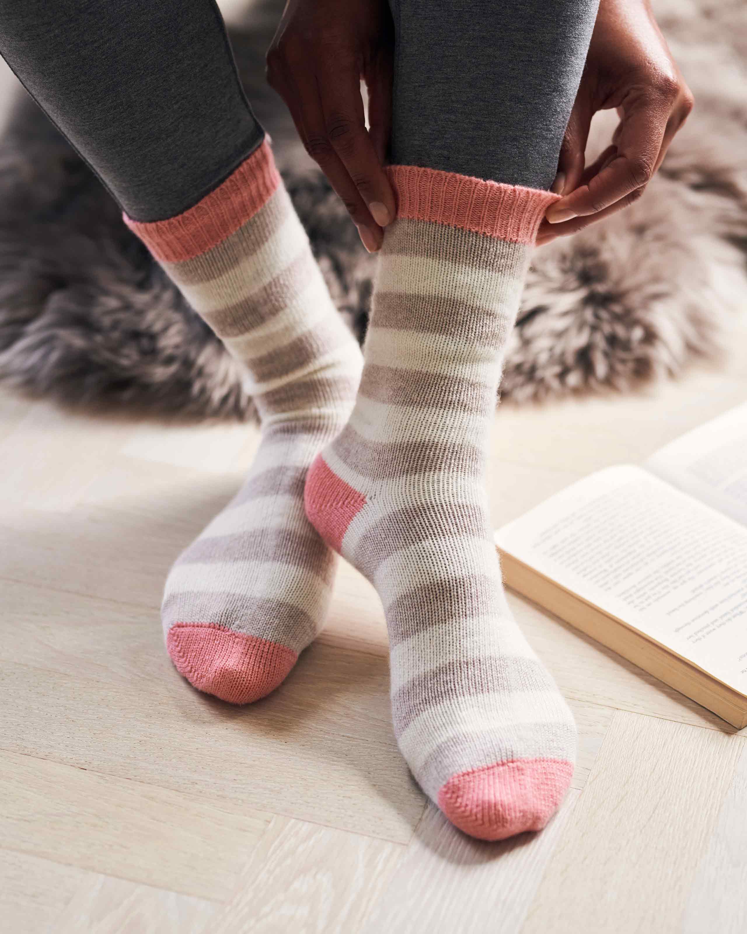 Luxury Sheepskin Slippers and Cashmere Socks | Pure Collection