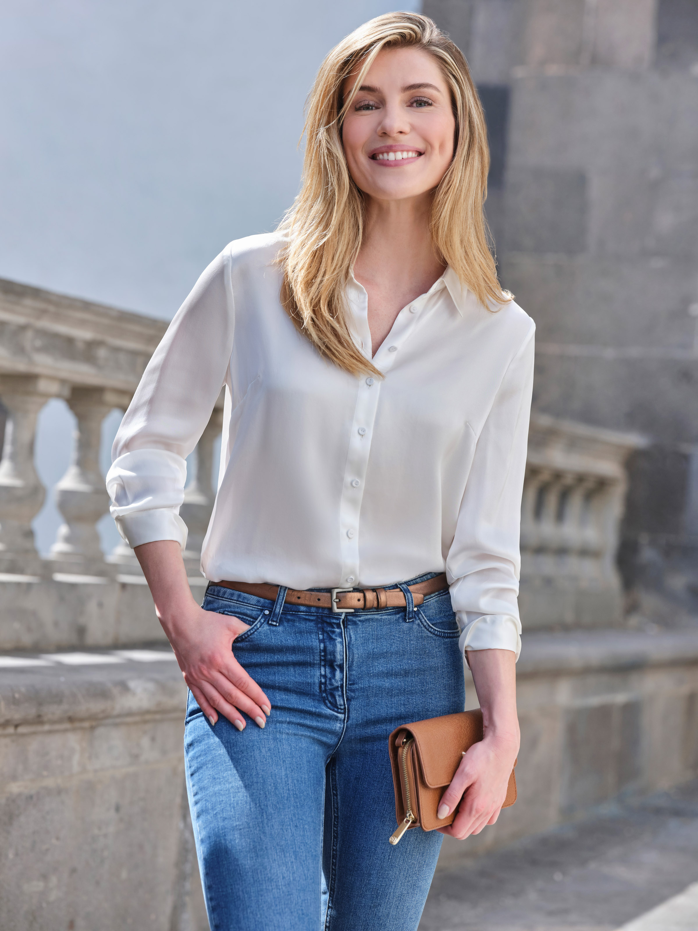 Womens Silk Shirts And Clothing | Pure Collection