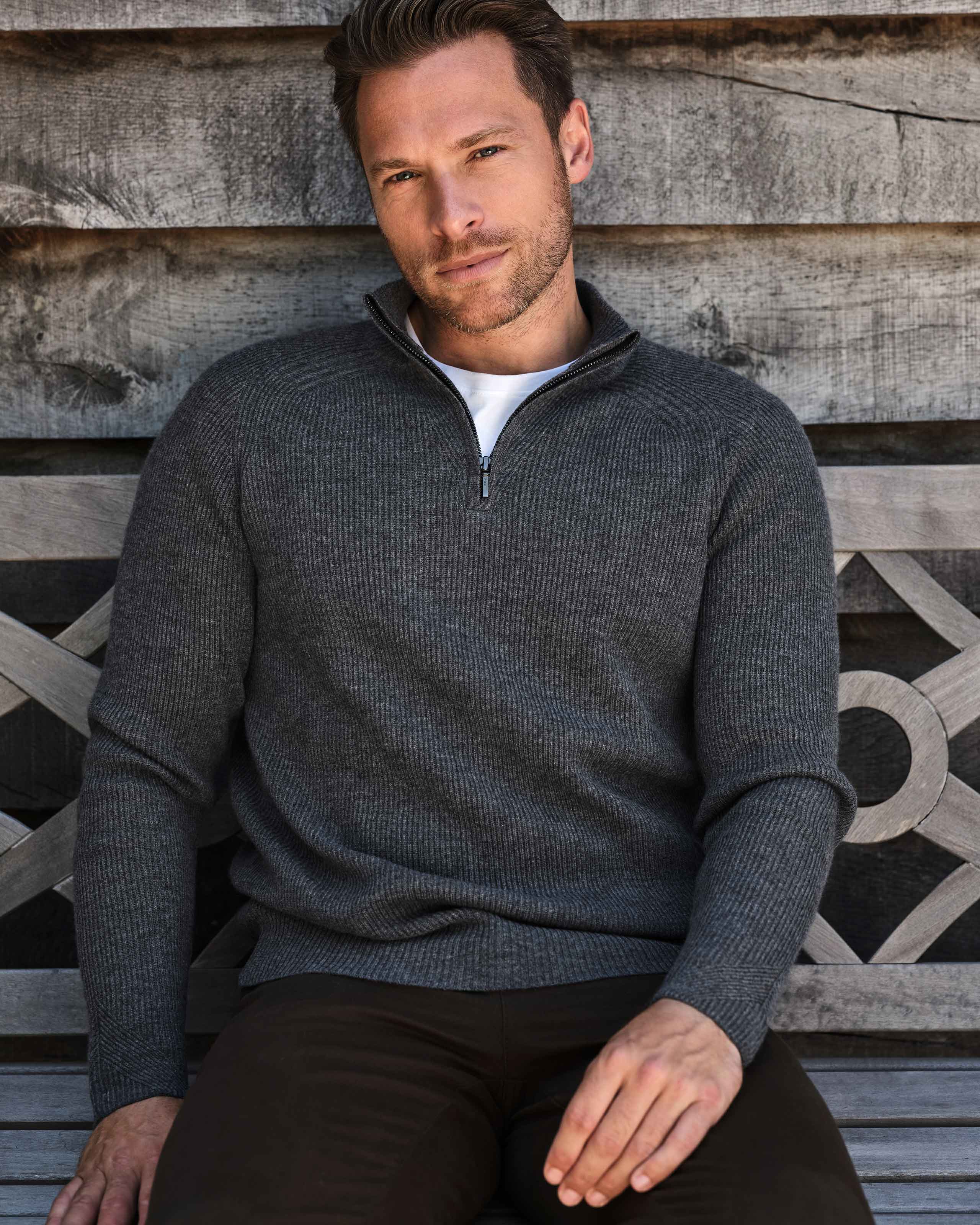 Mens Cashmere Sweaters and Jumpers | Pure Collection