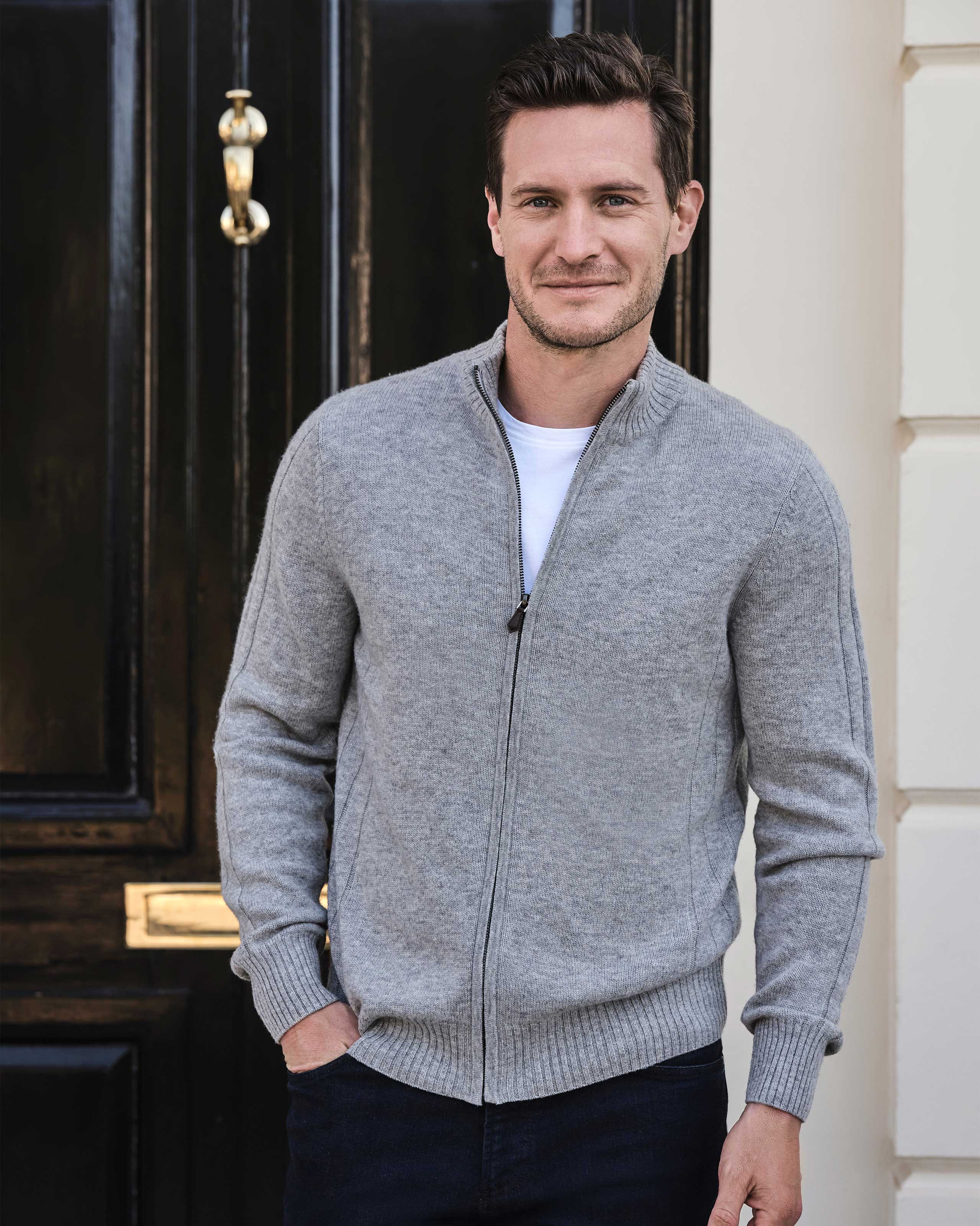 Men's Luxury Cardigan's | Pure Collection