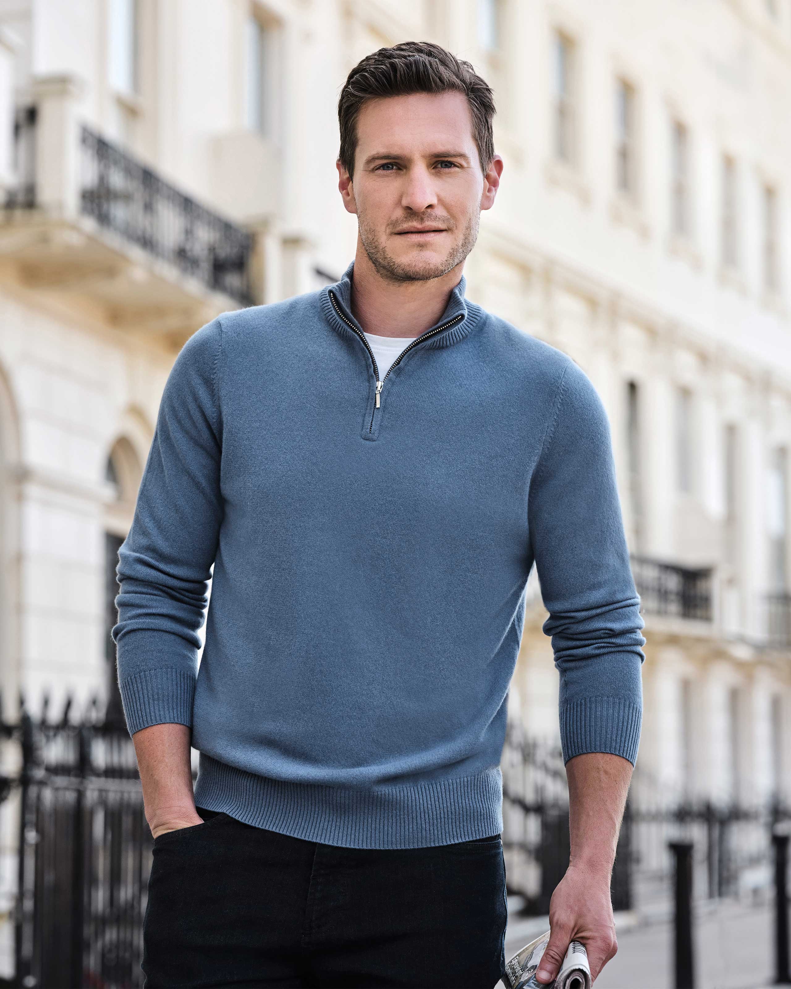 Mens Cashmere Sweaters and Jumpers | Pure Collection