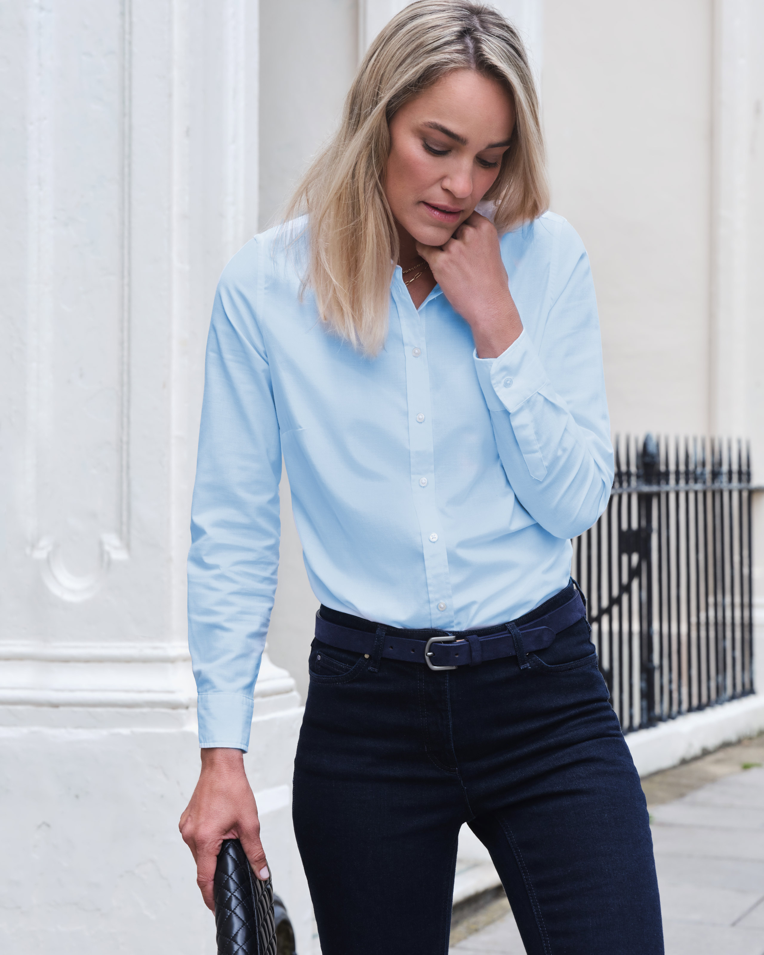 Womens Silk Blouses & Cotton Shirts | Pure Collection